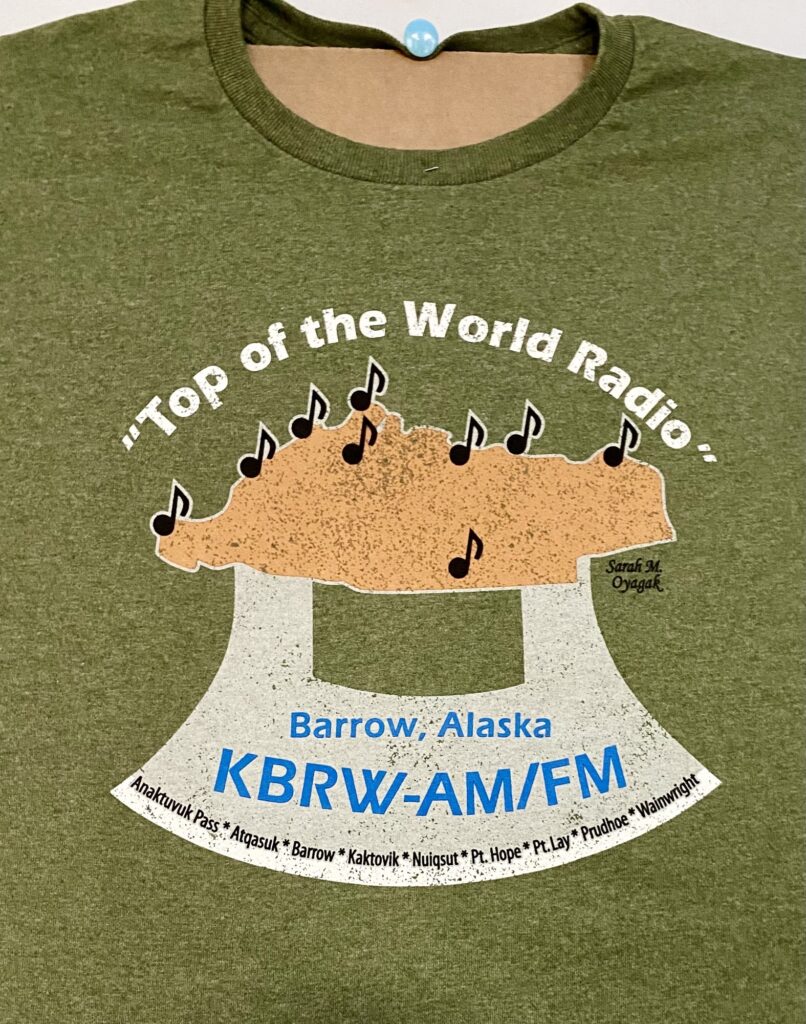 2022 Ulu T-Shirt | KBRW - AM/FM Silakkuagvik Communications