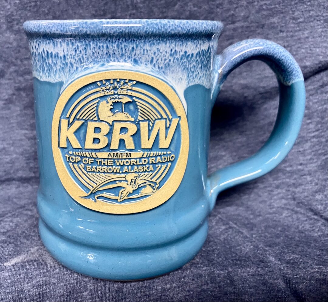 Ramsey Mug – Peacock/Navy/White | KBRW - AM/FM Silakkuagvik Communications